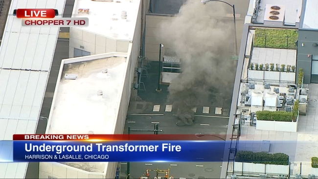 Transformer explosion - ABC7 Chicago
