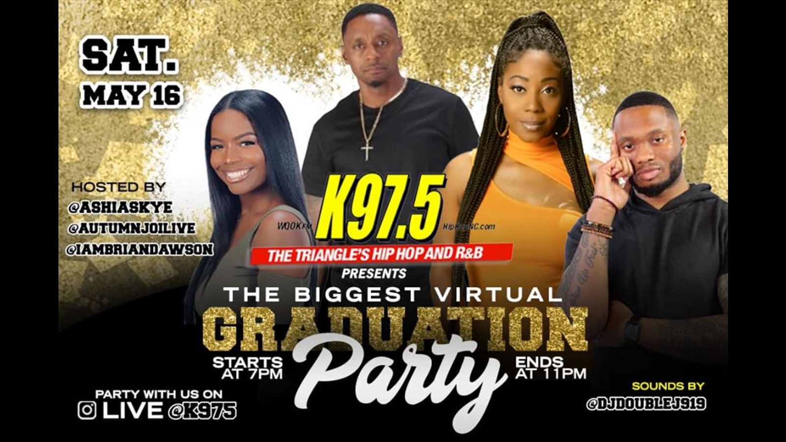 Graduation 2.0: K97.5 hosts virtual graduation event for Class of 2020 ...