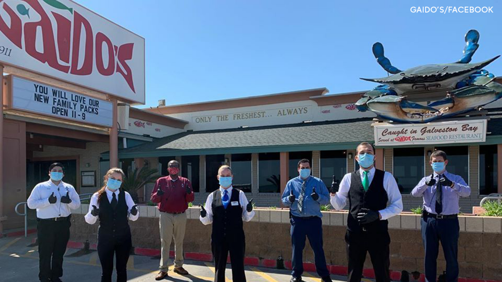 Gaido's showing support for its employees and first responders during ...