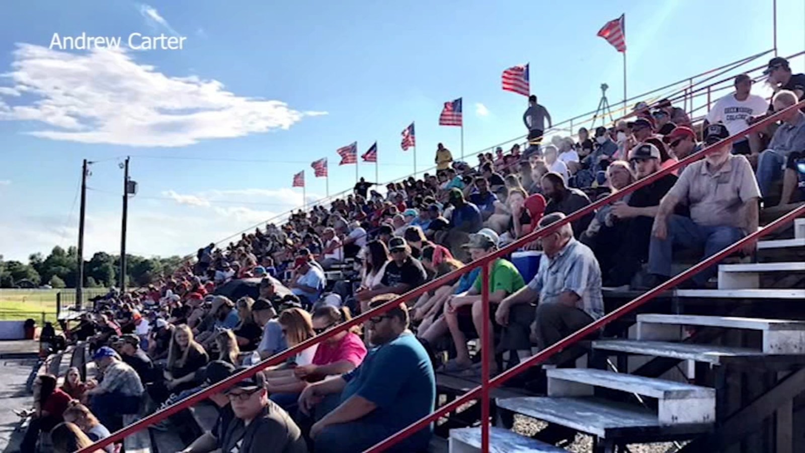 Fans crowd bleachers as ACE Speedway opens for Memorial Day weekend ...