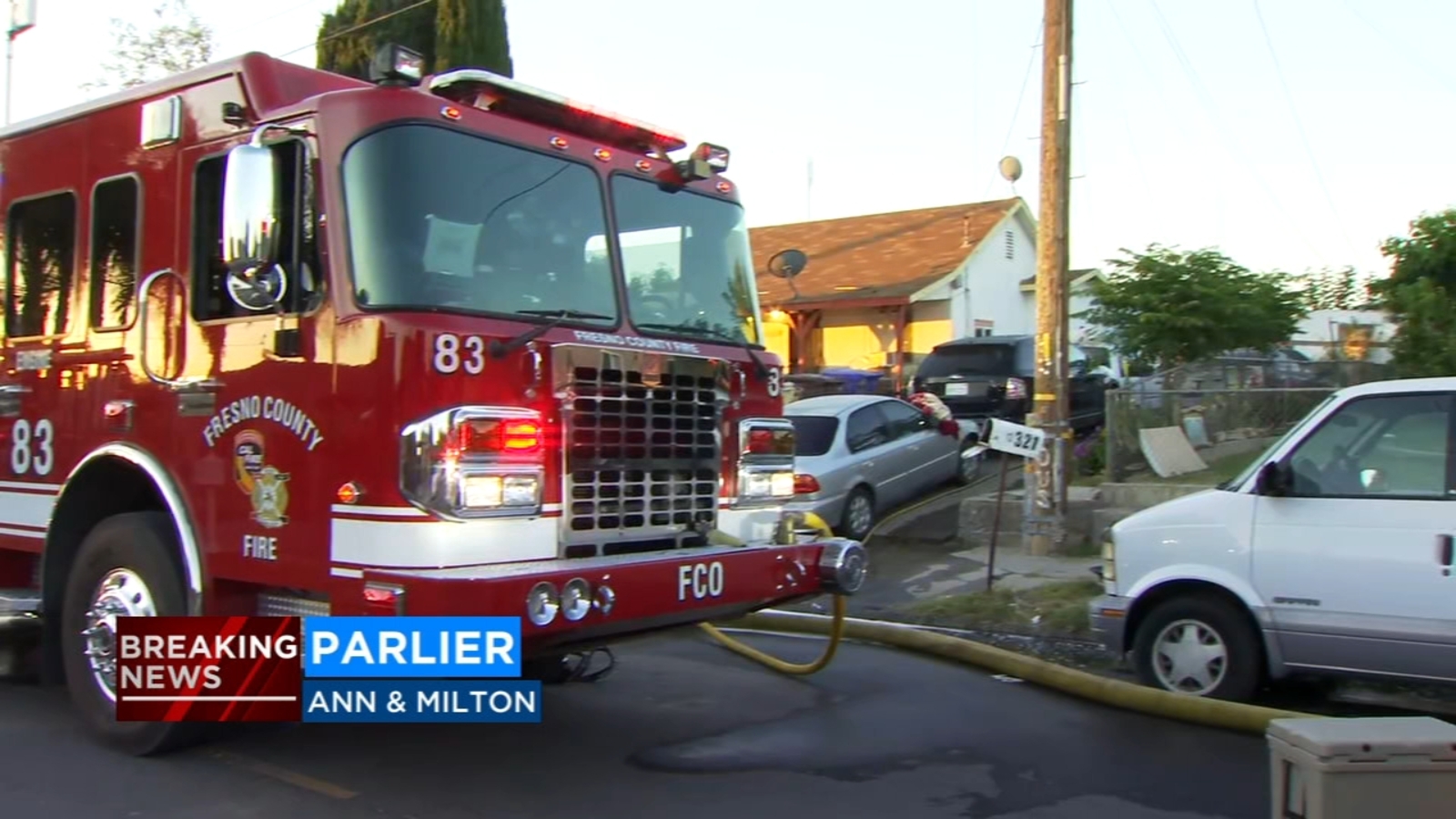 At least 2 homes damaged after fire breaks out in Parlier neighborhood ...