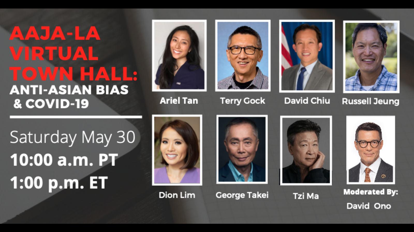 David Ono hosts AAJA virtual town hall on anti-Asian bias and COVID-19 ...