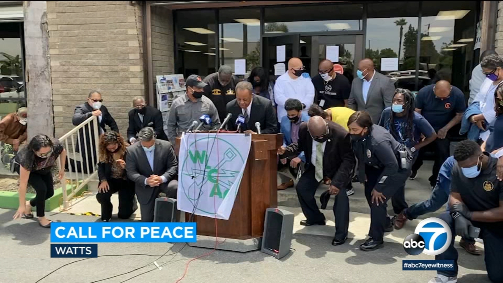 Watts community leaders call for peace amid George Floyd protests ...