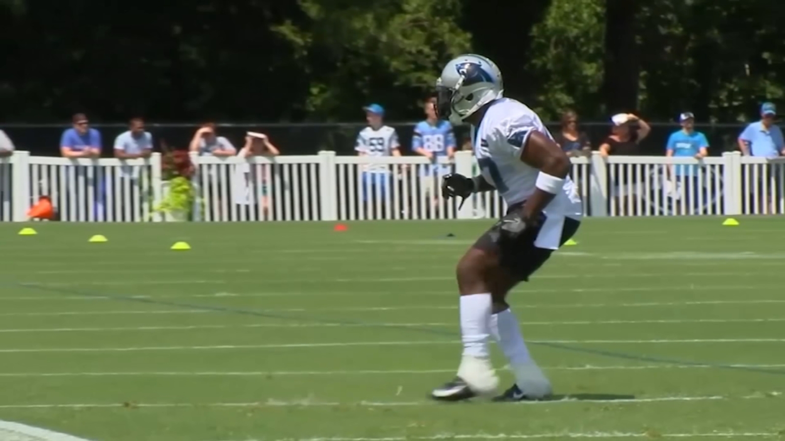 Former UNC and current Panthers linebacker Andre Smith on front lines ...