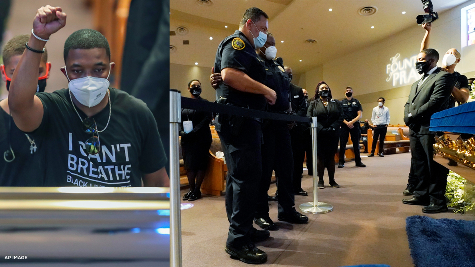 PHOTOS: Remembering George Floyd across Houston as he is laid to rest ...