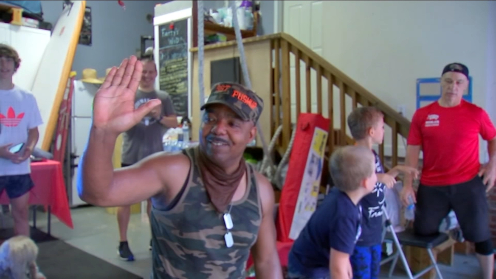 Sgt. Push up does 1 million push ups to fight childhood hunger and ...