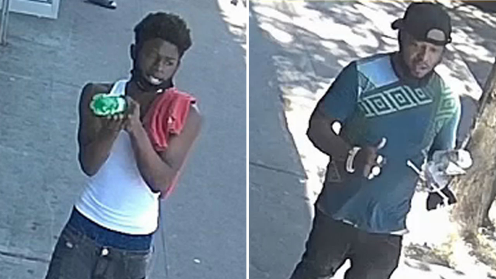 NYPD searching for 2 suspects in brutal liquor store beating in Bronx ...