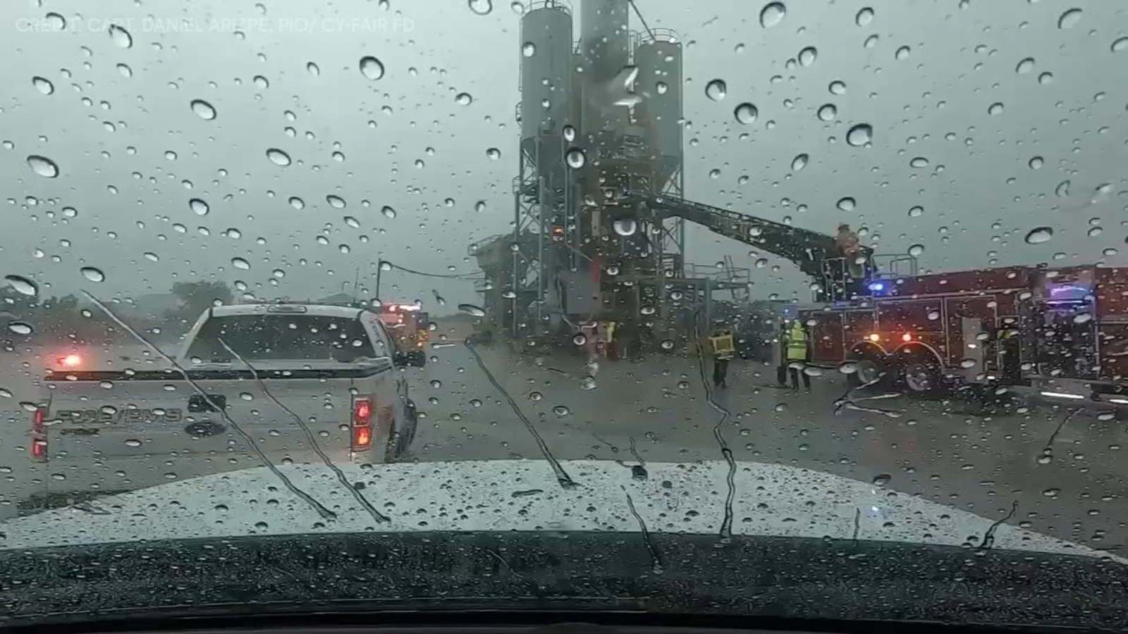 Video shows Cy-Fair Fire Department high-angle rescue in middle of ...