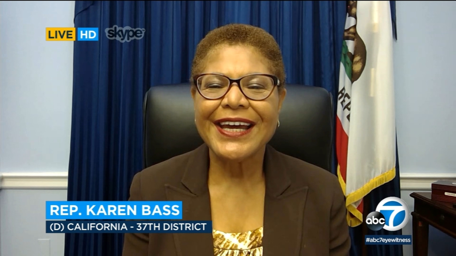 La Congresswoman Karen Bass Addresses Reports Of Being Vetted As Joe