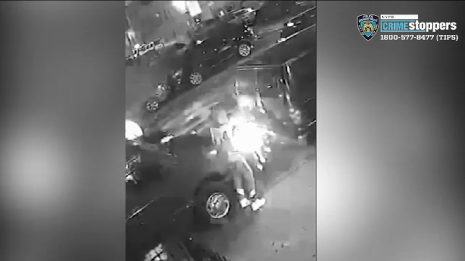 Search for man who threw fireworks at NYPD officers in Flatbush ...