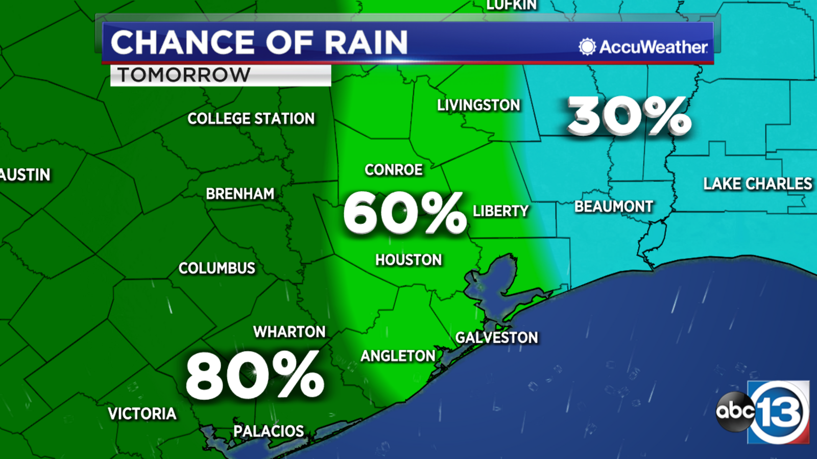 HOUSTON WEATHER: Heavy rain has cleared out, here's when we'll see more ...