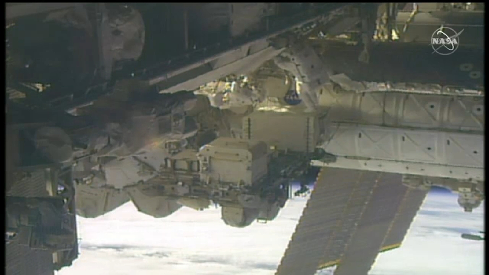 NASA Astronauts perform spacewalk aboard the International Space ...