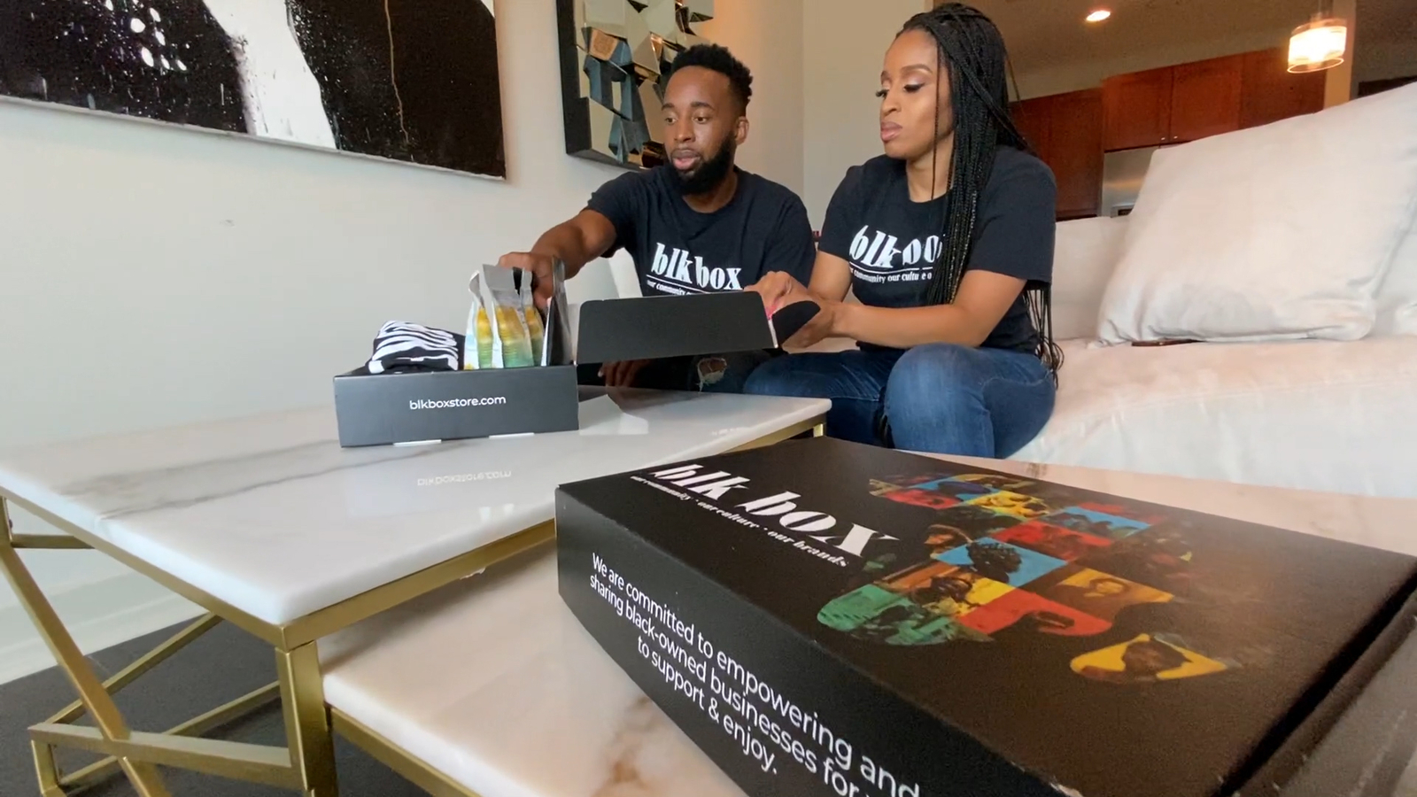Brother and sister start subscription box to help Black-owned ...