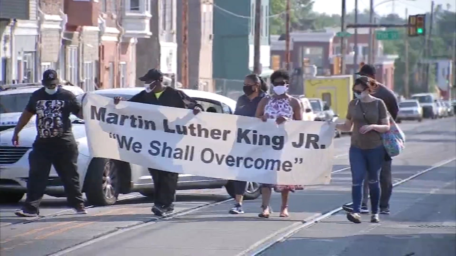 Community activist, former boxer Paul 'Earthquake' Moore marches for ...