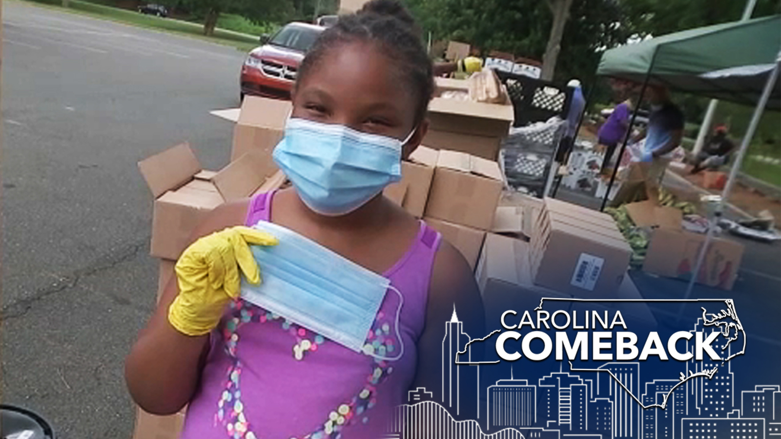 Coronavirus NC: Free face mask distribution underway in 27610 zip code ...