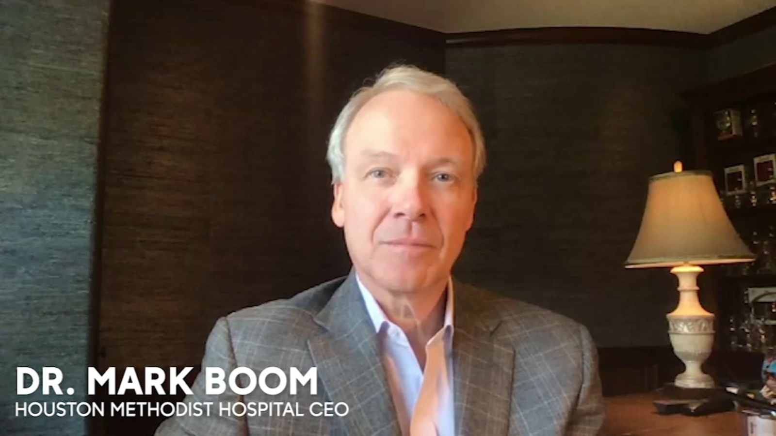 Houston Methodist Hospital CEO Marc Boom urges young people to wear ...