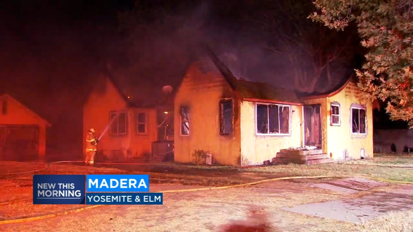Fire destroys vacant home in Madera, firefighters say - ABC30 Fresno