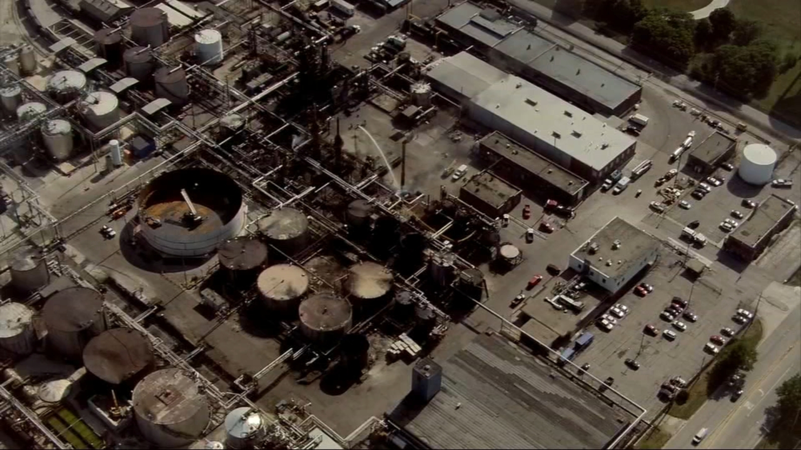 Koppers facility in Stickney partially shut down after fire, Monday ...
