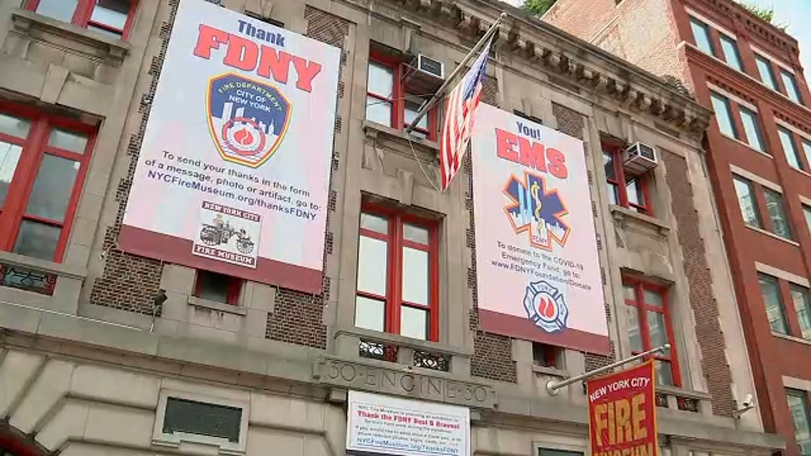 NYC Fire Museum exhibit honors frontline workers fighting COVID ...