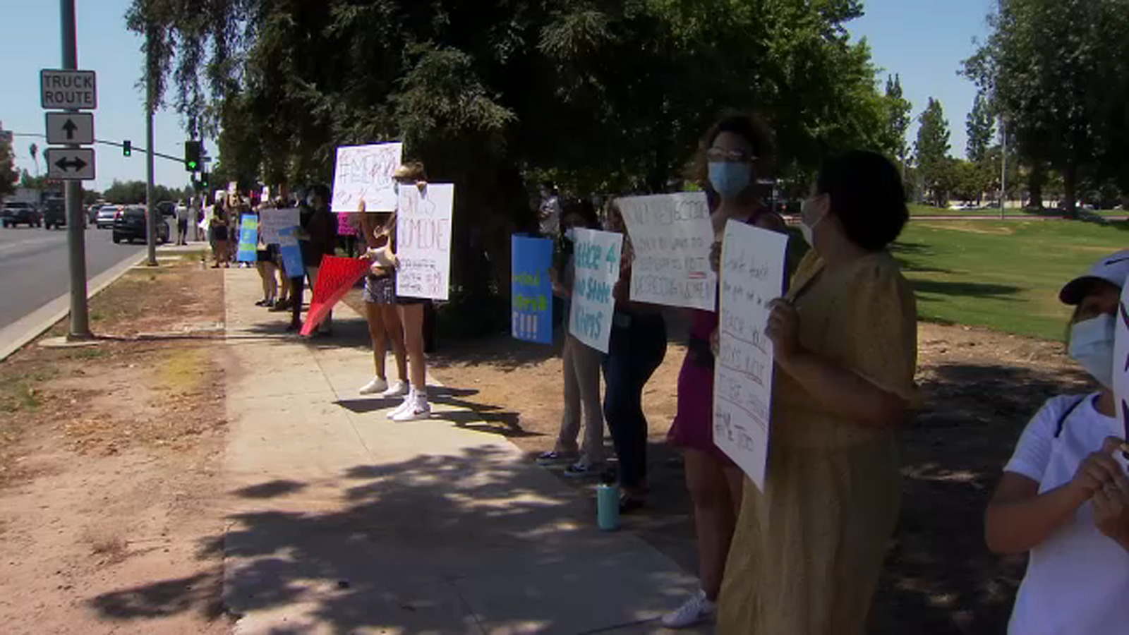Dozens rally together at Fresno State in support of sexual assault ...