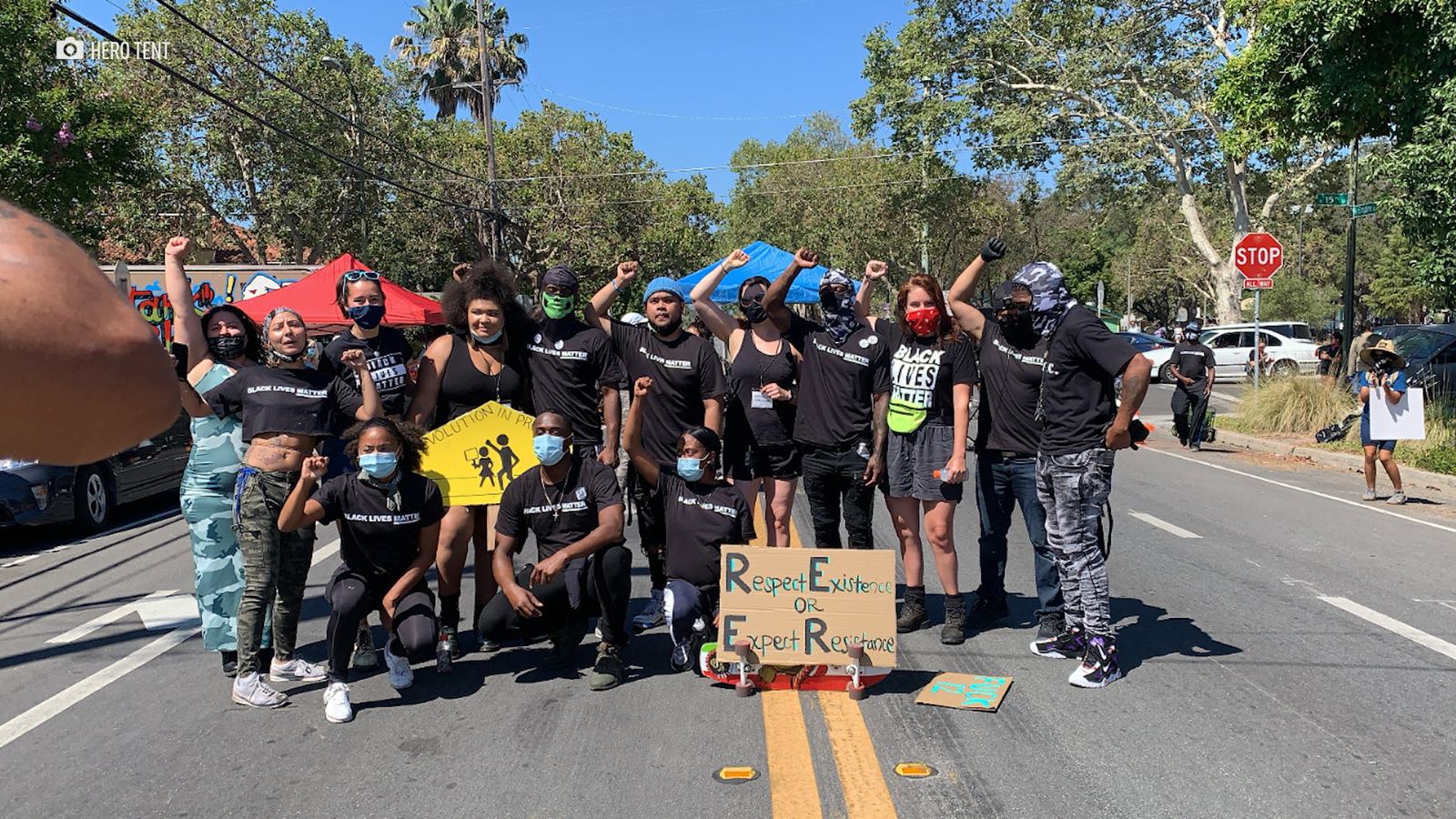 San Jose's HERO Tent fuels Black Lives Matter protesters and human ...