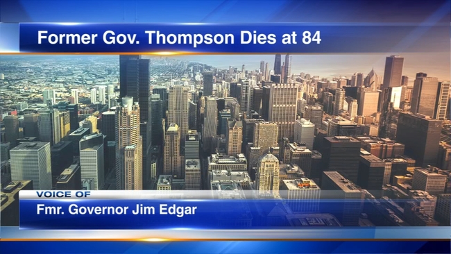 Former Illinois Governor James 'Big Jim' Thompson dead at 84 - ABC7 Chicago
