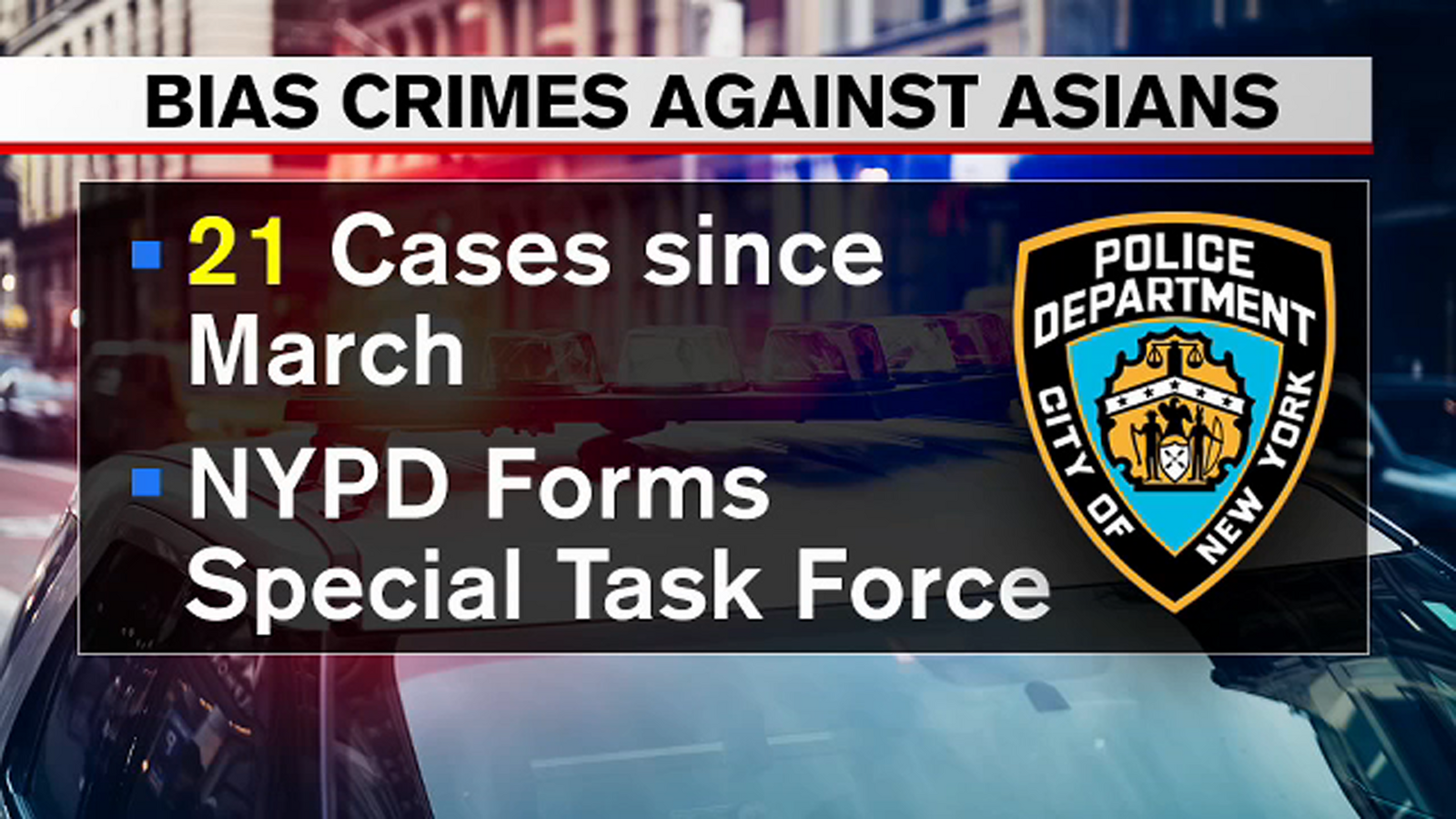 NYPD forms new hate crimes task force after string of crimes against ...