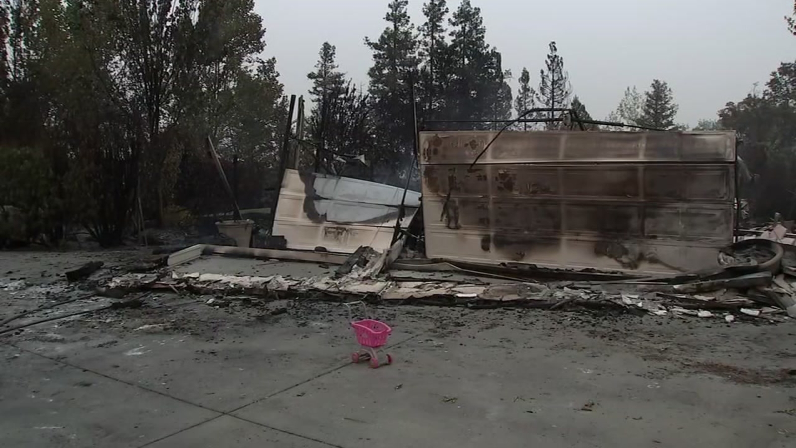 'We're devastated': Family who fled Northern California wildfire returns to find 'forever home ...