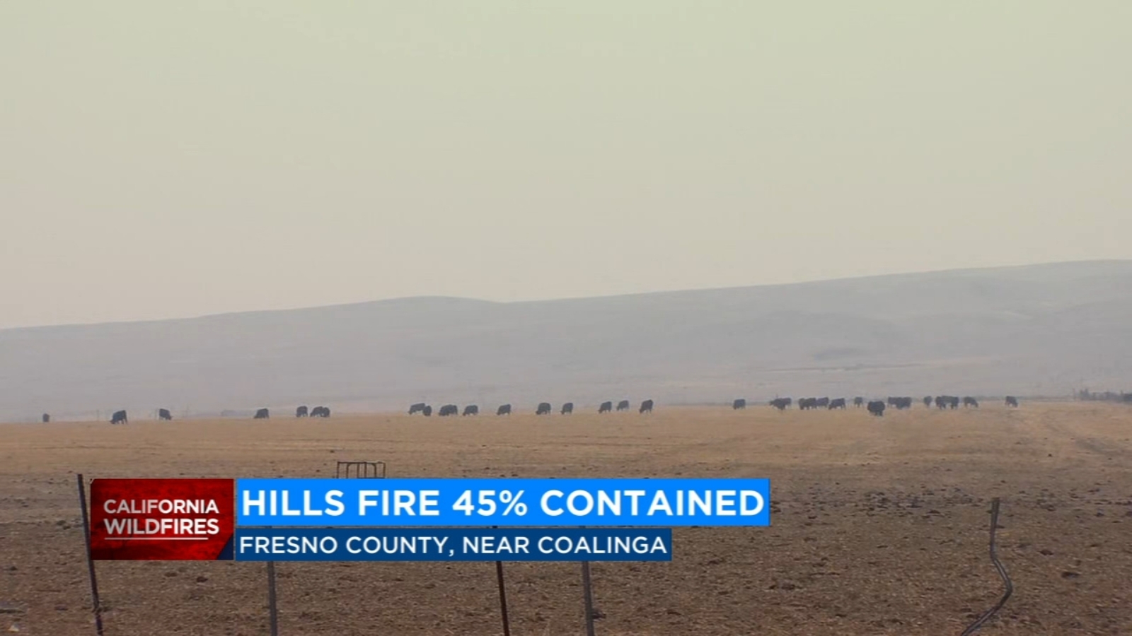 Hills Fire in Fresno County was caused by lightning strike, CAL FIRE ...