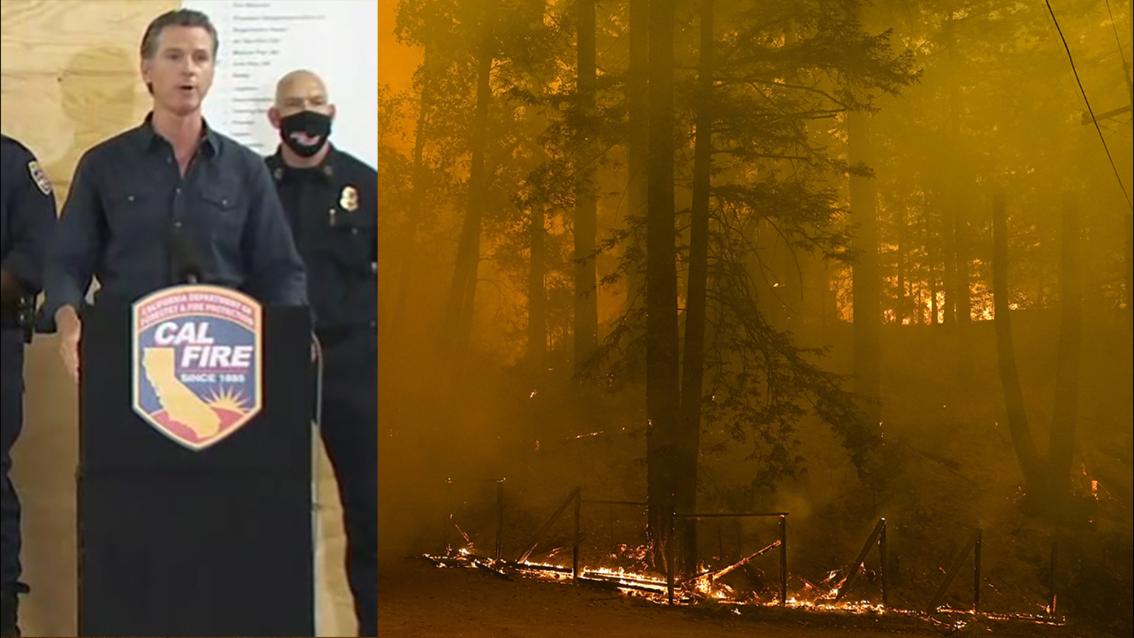 California fires burn area larger than Rhode Island as firefighters are ...