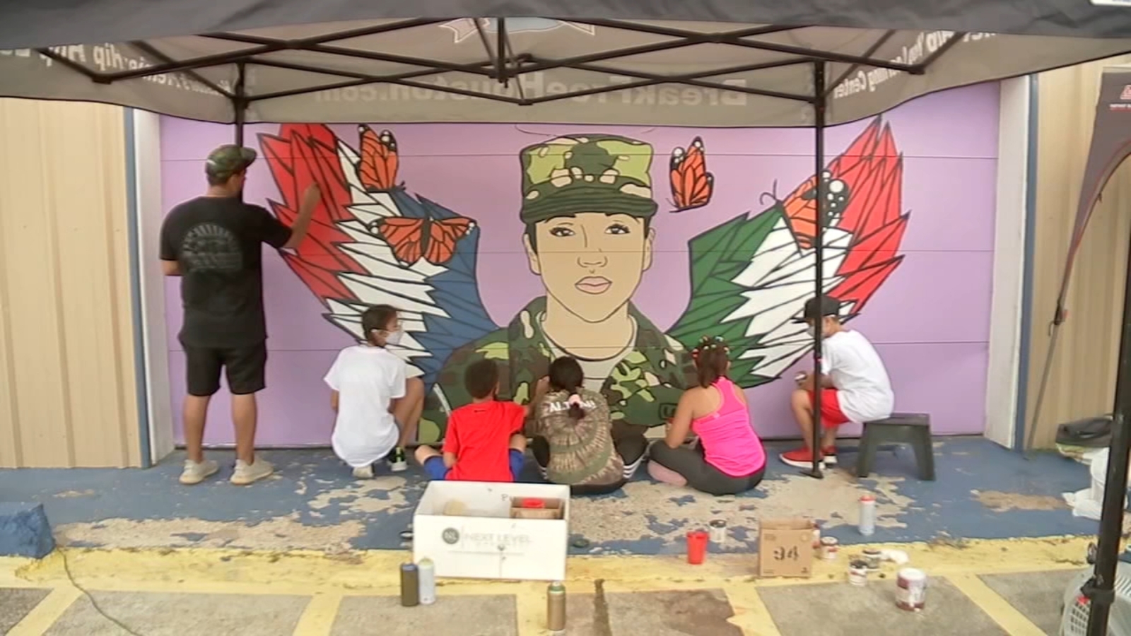 New Vanessa Guillen mural created in Pasadena to fundraise money for ...