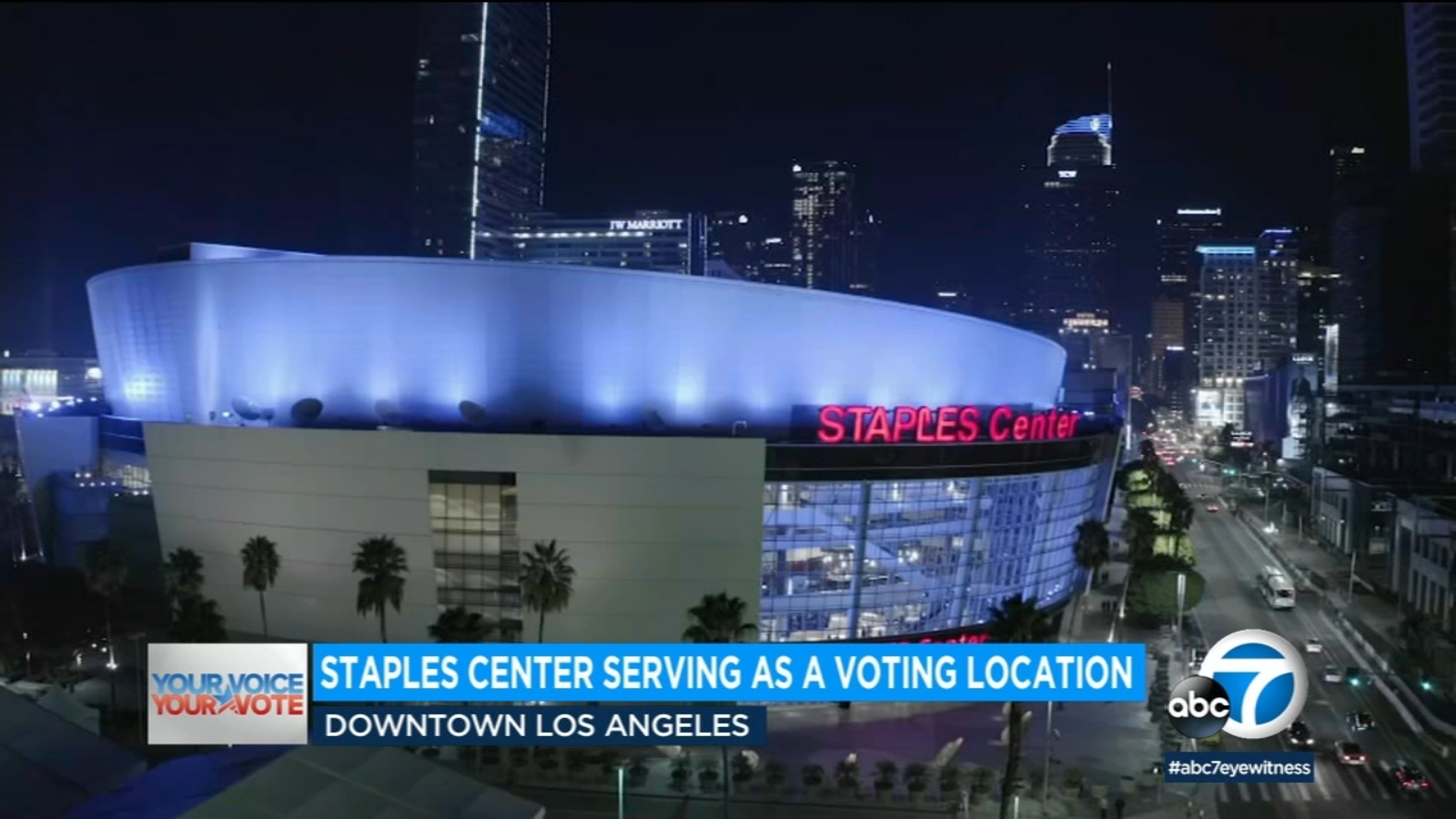 Staples Center joins list of SoCal arenas that will serve as voting ...