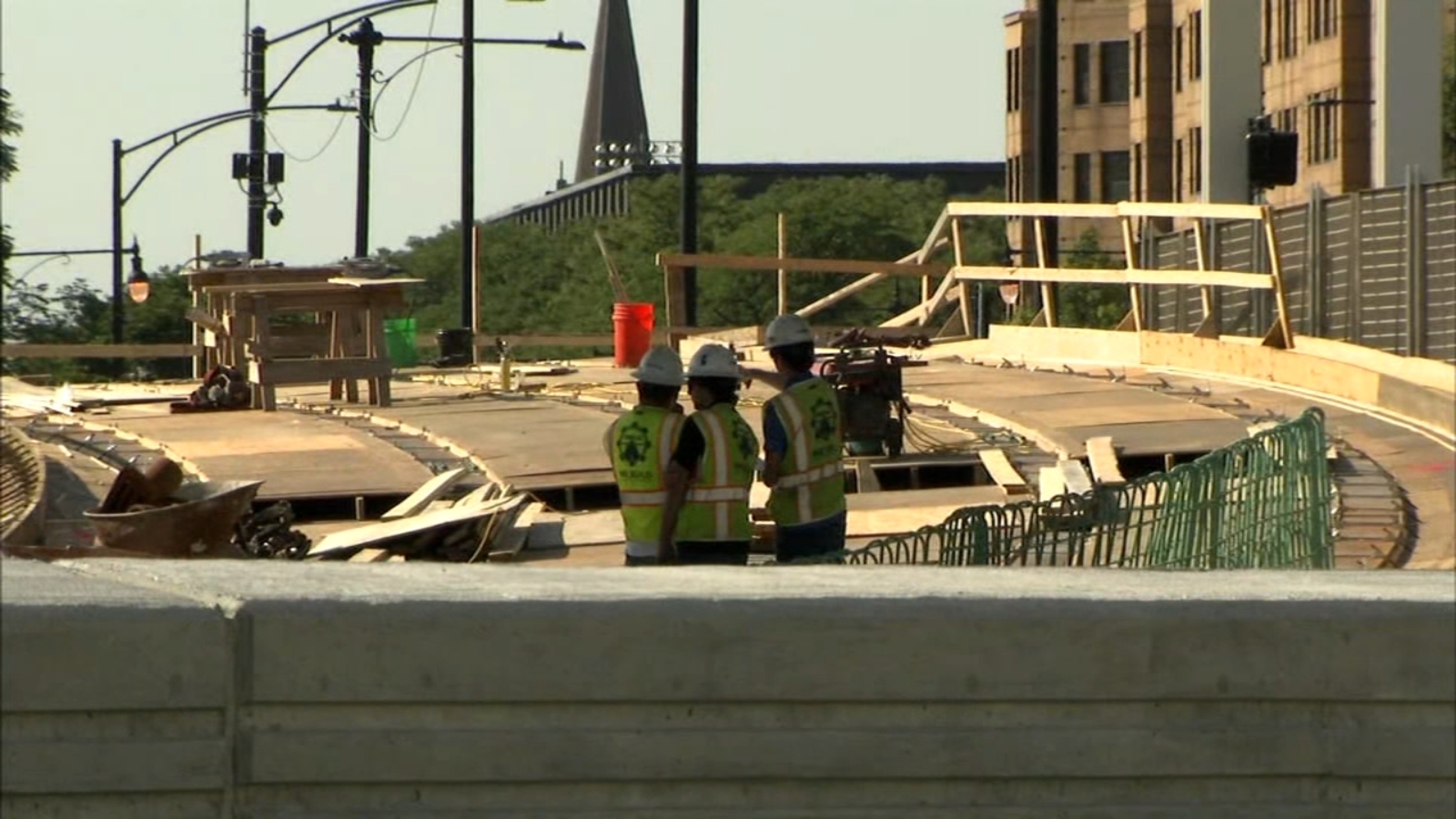 Chicago traffic: Adams Street bridge over Kennedy Expressway closed for ...