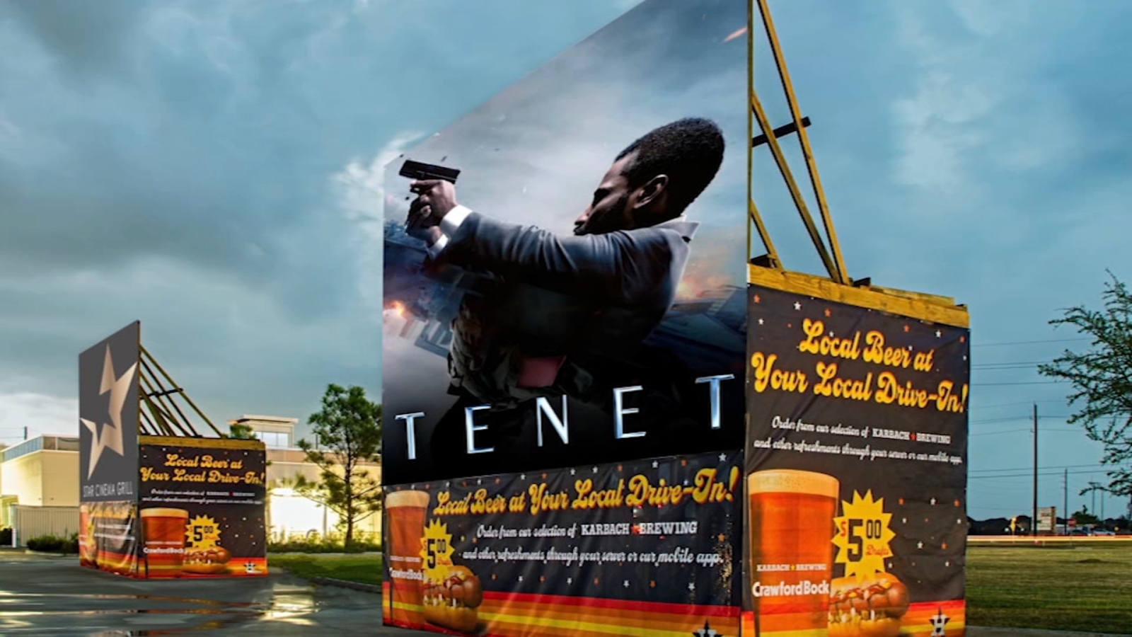 Star Cinema Grill debuts drive-in theater at Cypress location on Fry ...
