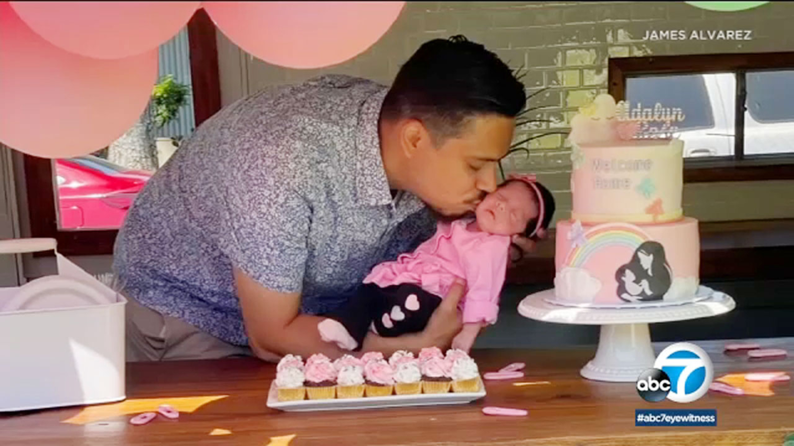 Community welcomes home baby girl born after mother killed by alleged ...