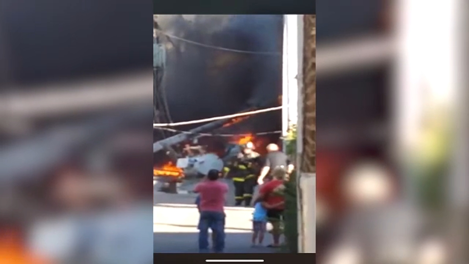 Avondale power pole down: Fallen electric pole sparks fire, outage for ...