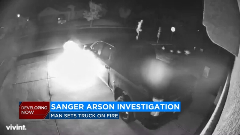 Arson Investigation Launched In Sanger After Video Captures Man Setting