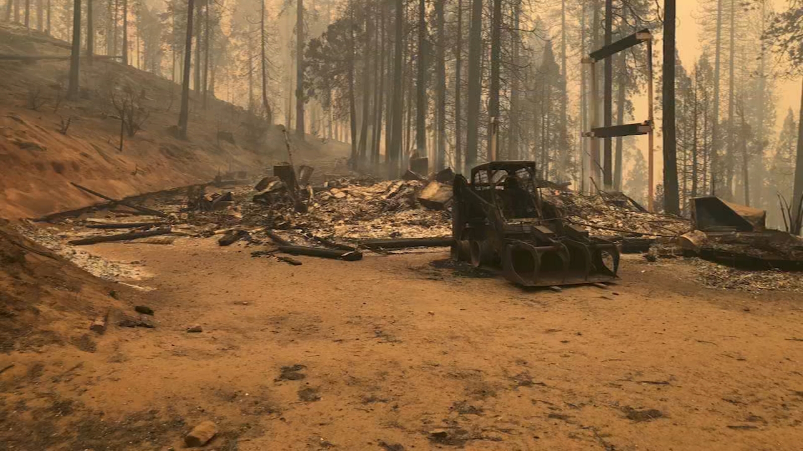 Creek Fire: Clovis firefighter loses home, business to wildfire - ABC30 ...