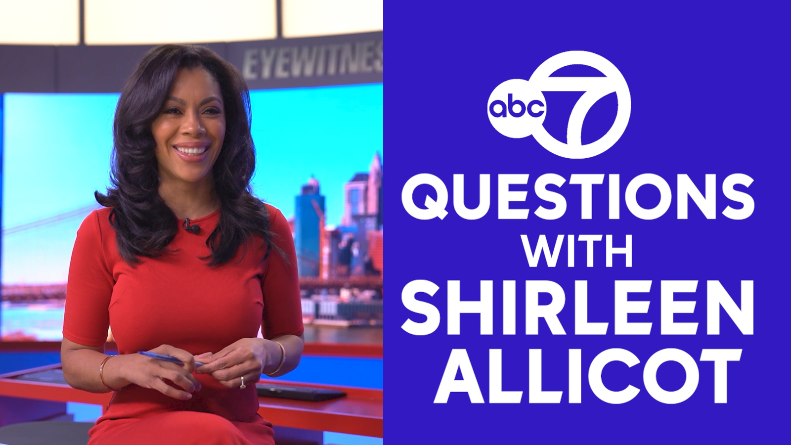 7 Questions with Eyewitness News Anchor Shirleen Allicot - ABC7 New York