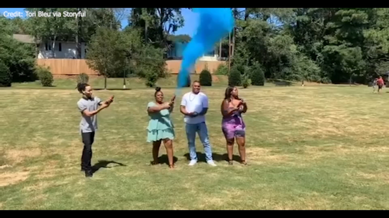 Georgia Mom To Be Was Less Than Impressed During Gender Reveal Abc7