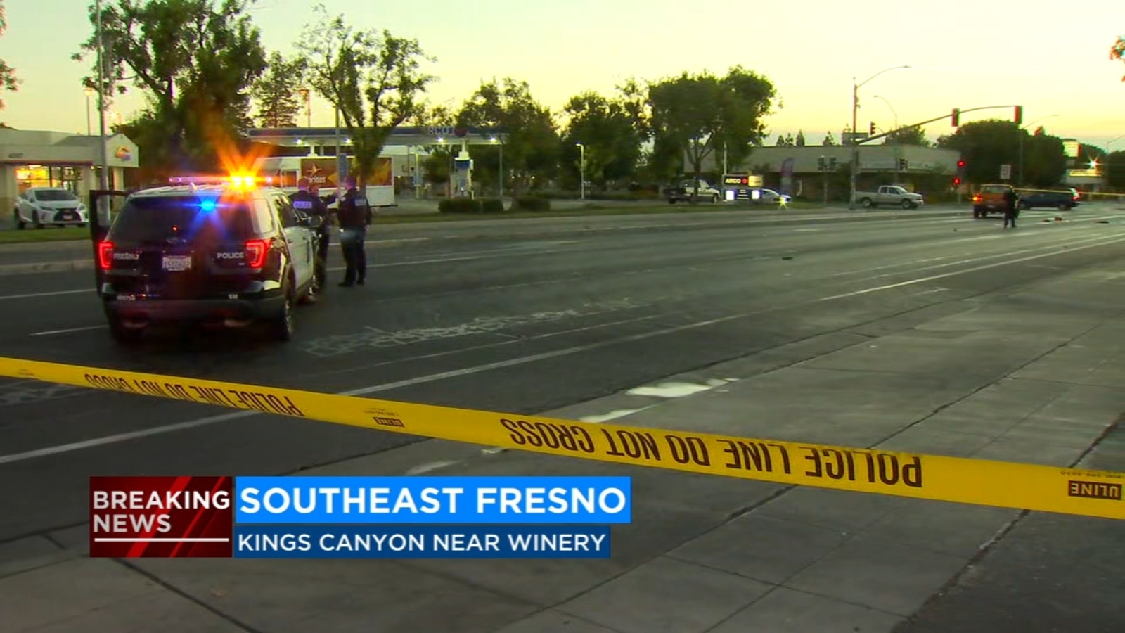 Man dies after being hit by pick-up truck in southeast Fresno - ABC30 Fresno