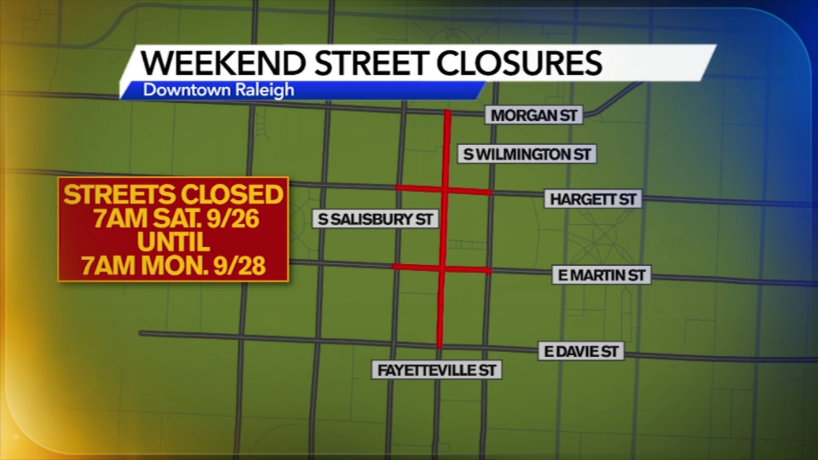 Weekend road closures in place ahead of planned demonstrations in ...
