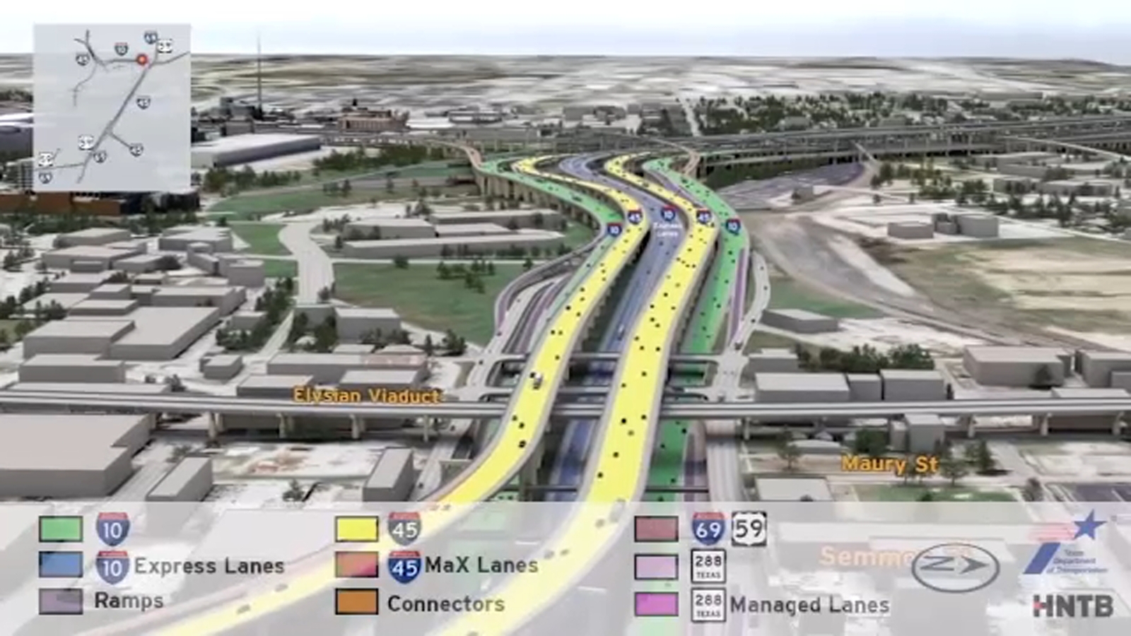 TxDOT releases environmental report on I-45 rebuild in Houston - ABC13 ...