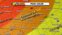Peak Color Fall Foliage Maps