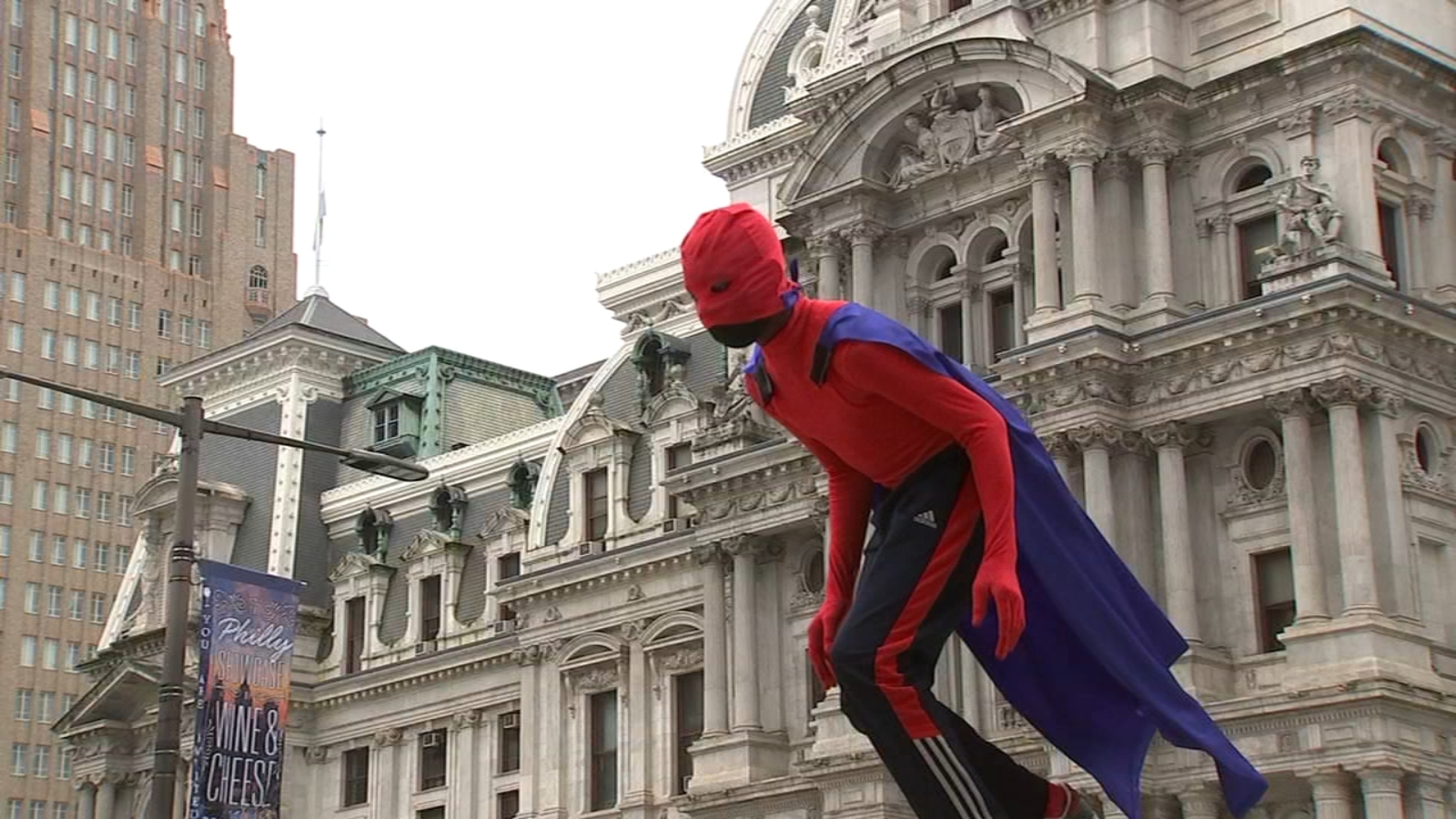 Make-A-Wish turns Philadelphia teen into 'superhero' to help homeless ...