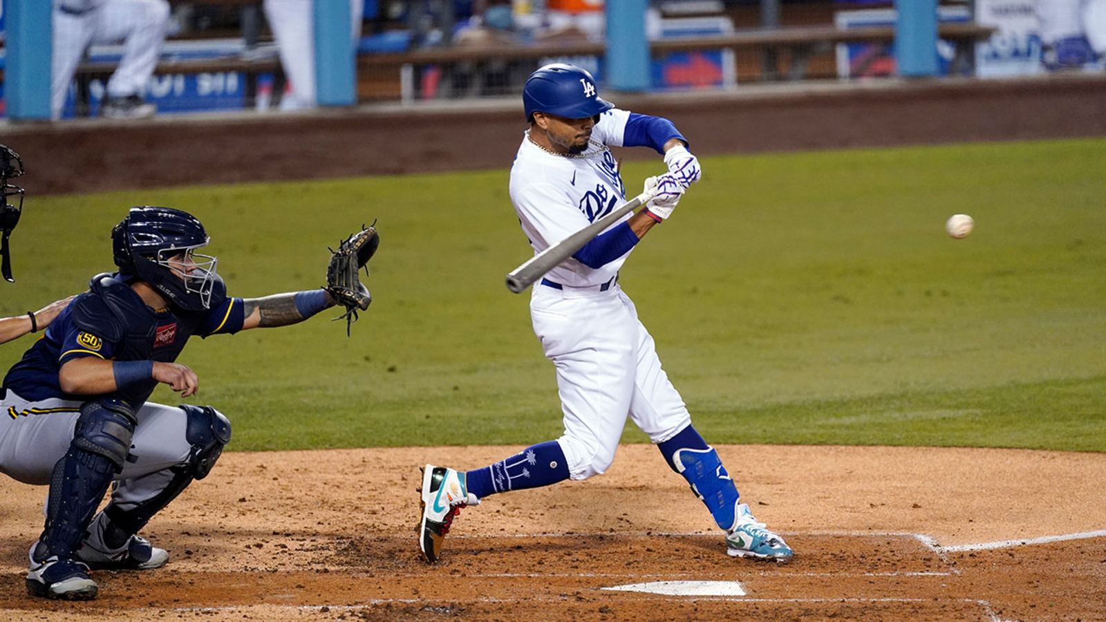 Dodgers beat Brewers, 4-2, in Game 1 of wild-card series - ABC7 Los Angeles