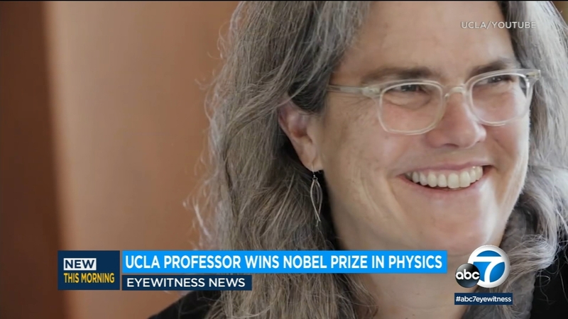 UCLA professor Andrea Ghez shares Nobel Prize in Physics - ABC7 Los Angeles