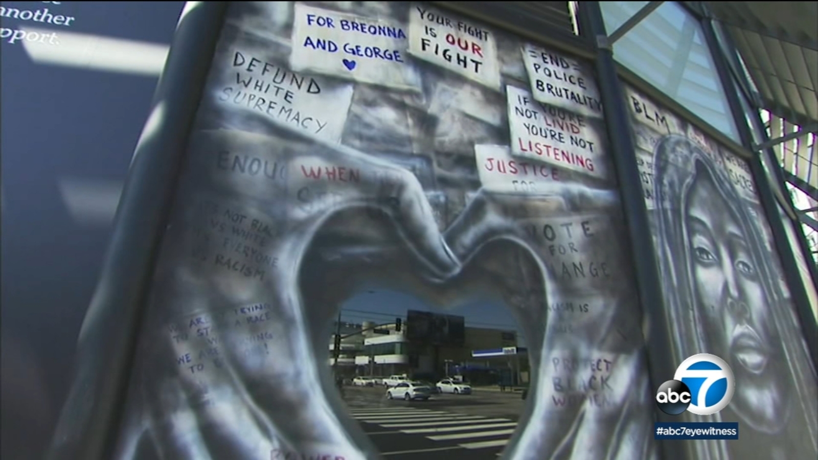 Local artists "Paint The City Peaceful" to create a free public outdoor ...