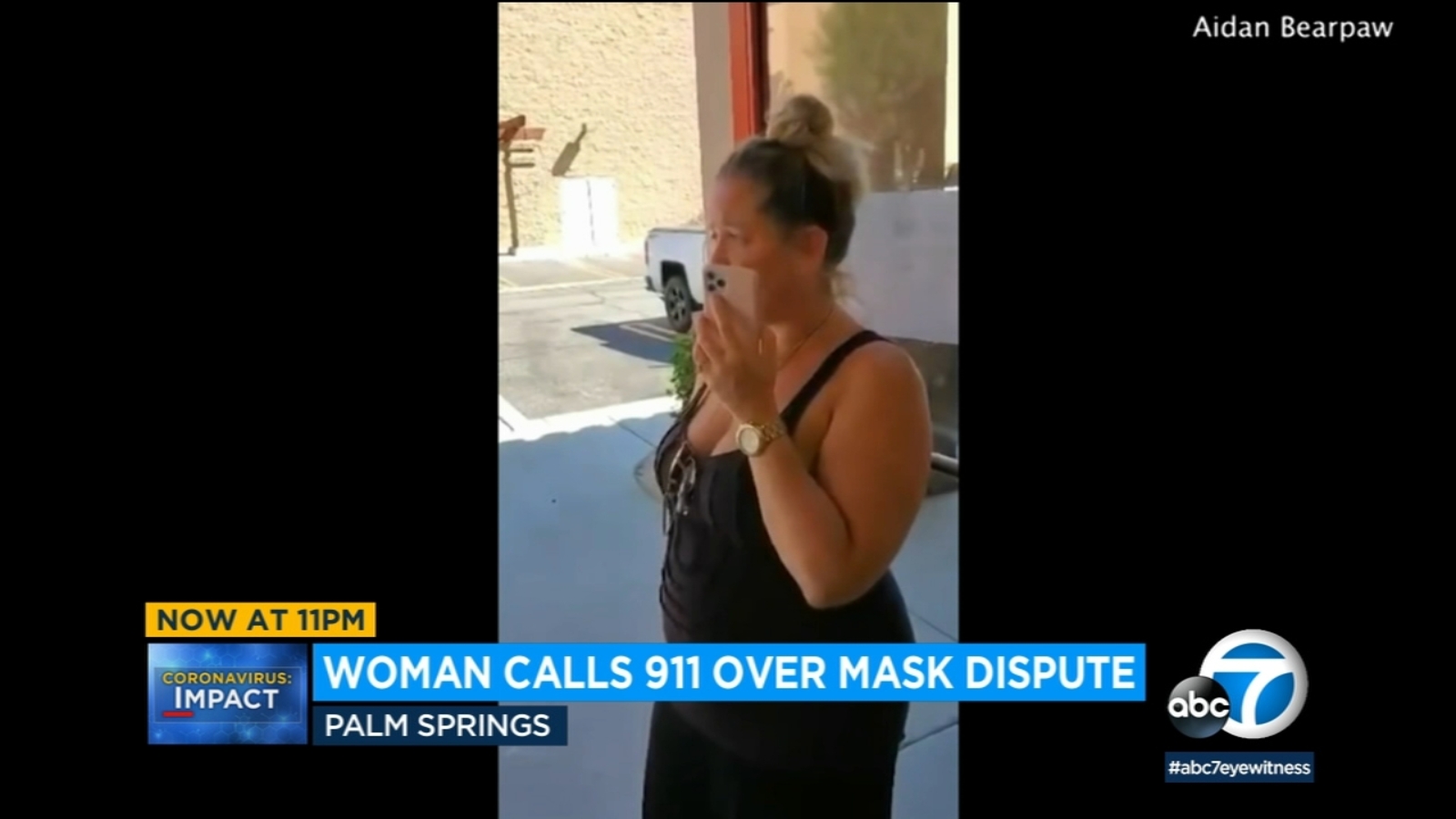 Woman who refuses to wear mask calls 911 after she's denied entry into ...