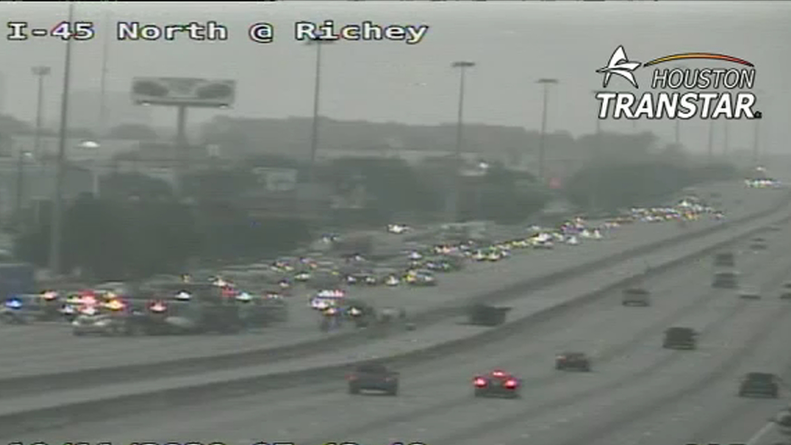 HOUSTON TRAFFIC: Major crash blocks I-45 in north Houston near Richey ...